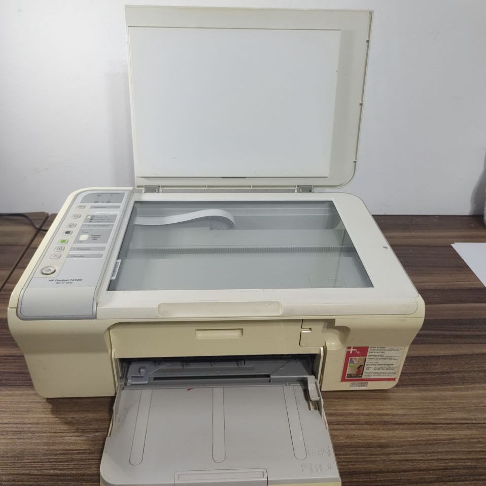 Impresso HP Deskjet F4280 - funcionando - bilvolt - REUZO LEILÕES